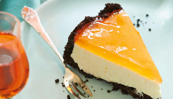 Orange cheesecake med oreo-bund | Familie Journal